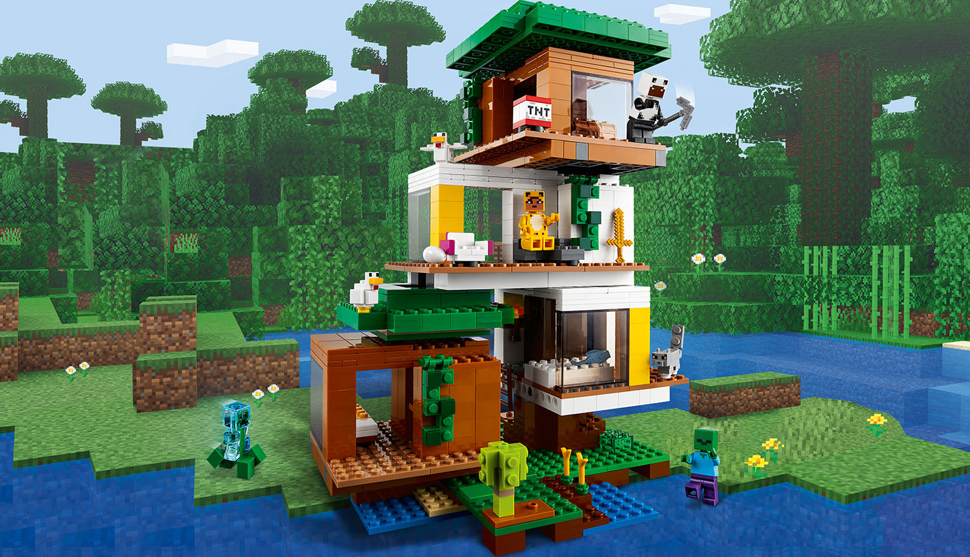 LEGO Minecraft The Modern Treehouse 21174 | Costco Australia