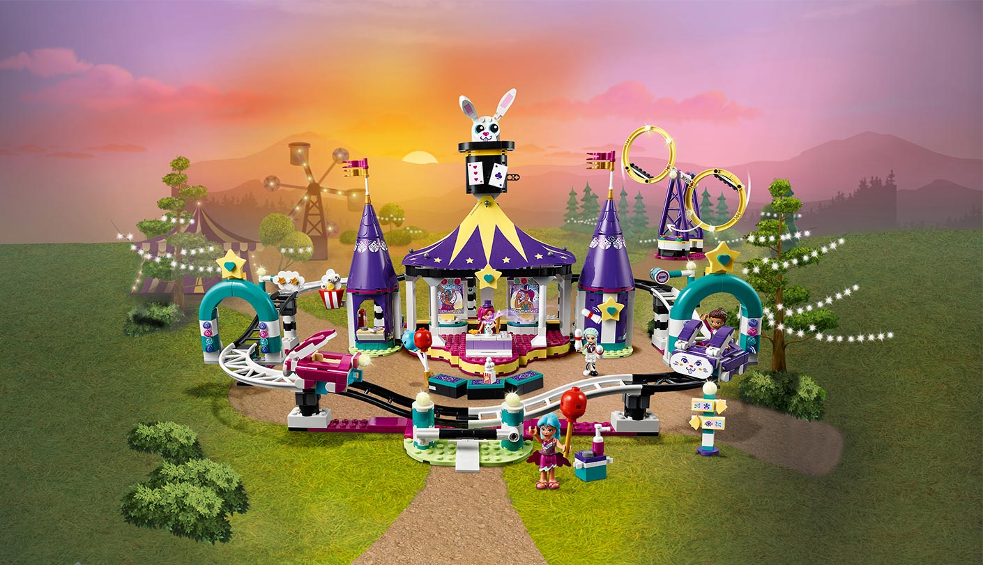 LEGO® Magical Funfair Roller Coaster 41685 | Costco Australia