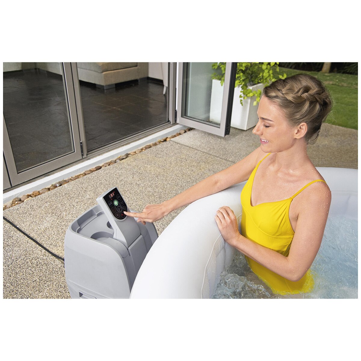 Bestway Lay-Z-Spa Tahiti AirJet Inflatable Spa 1.80m x 66cm | Costco ...