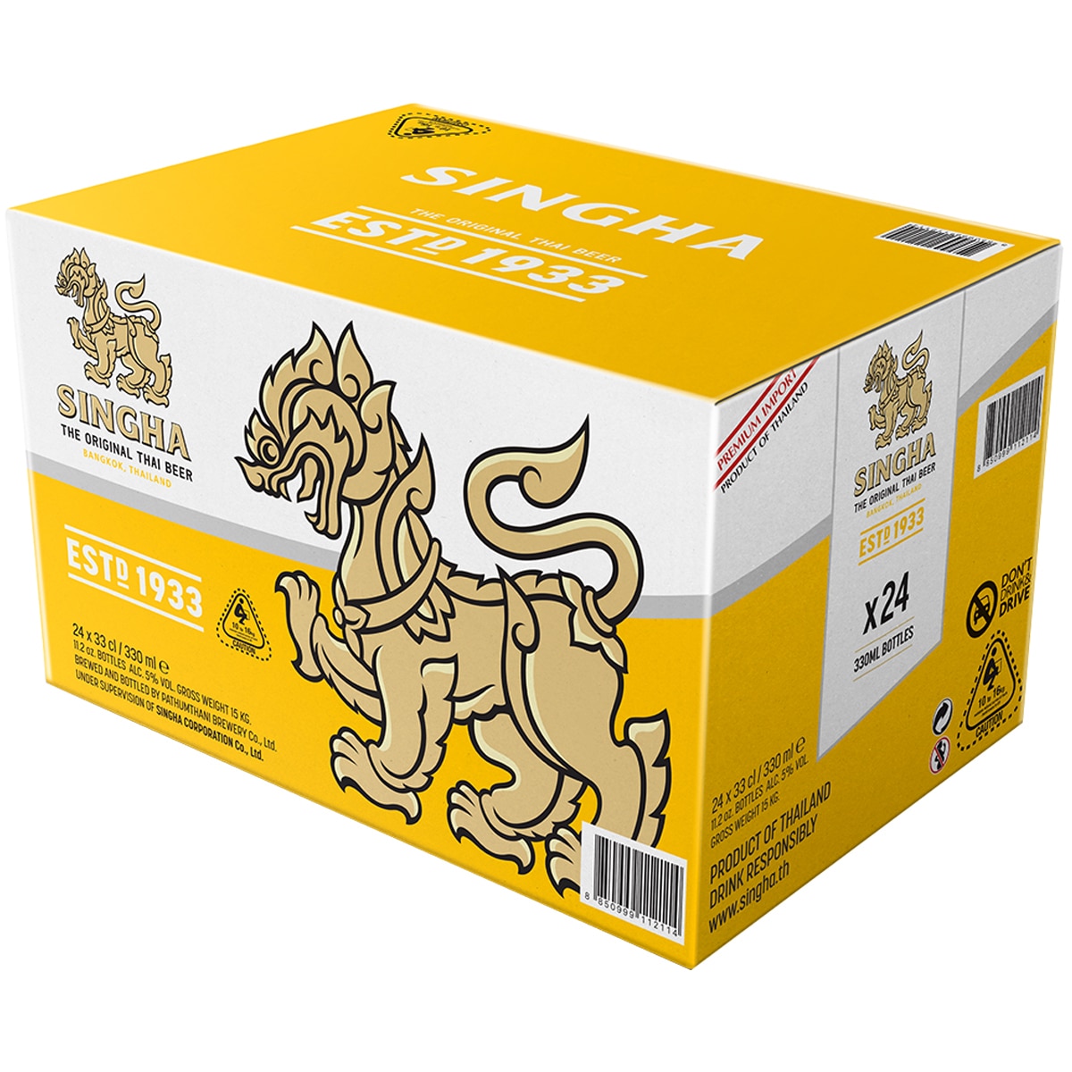 Singha Premium Lager 24 x 330mL | Costco Australia