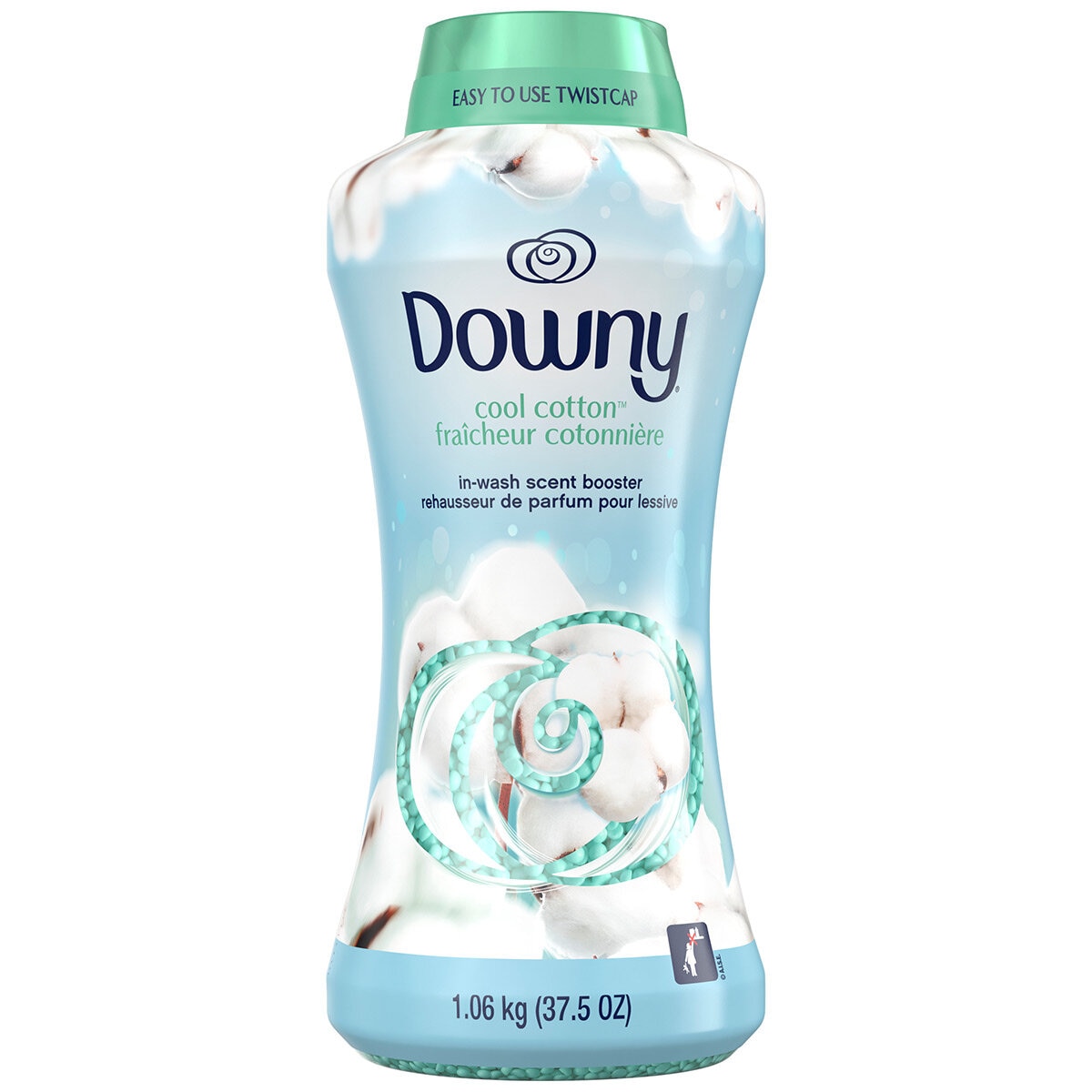 Downy Cool Cotton In-Wash Scent Booster 2 x 1.06kg | Cost...