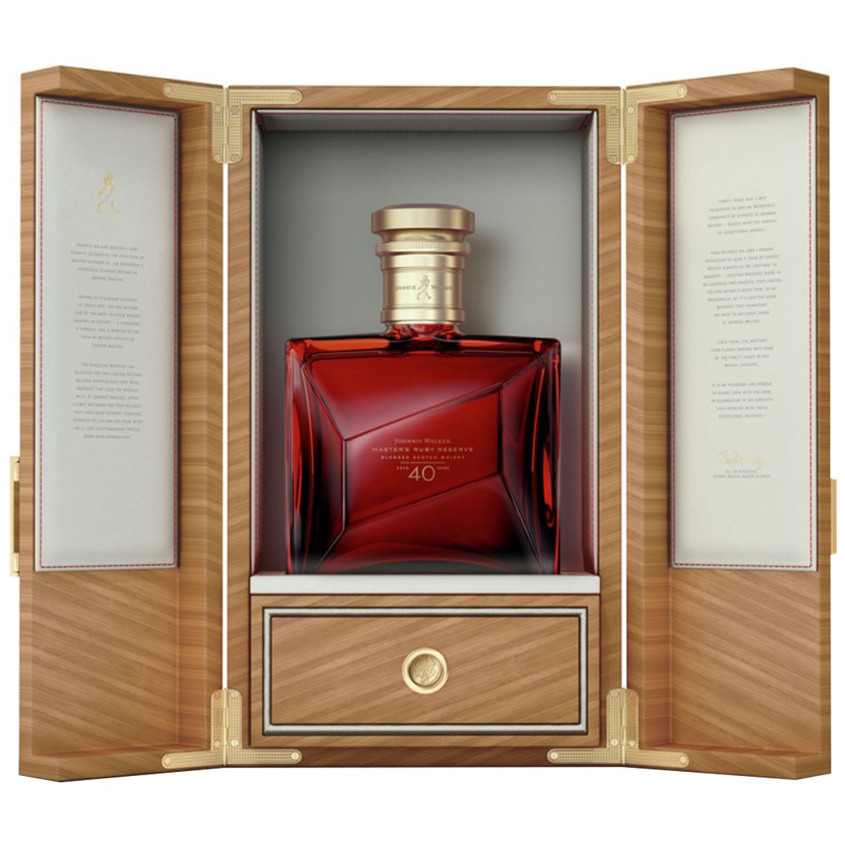 Johnnie Walker 40 Year Old Master's Ruby Reserve Whisky 700ml | Co...