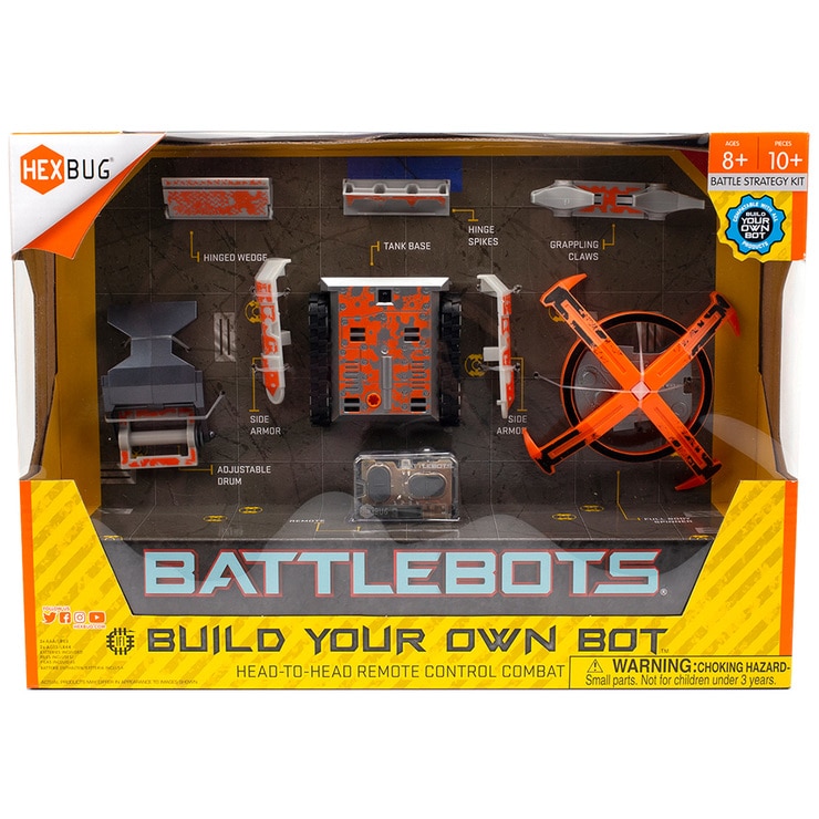 Hexbug BattleBots Build Your Own Orange Tank | Costco Australia