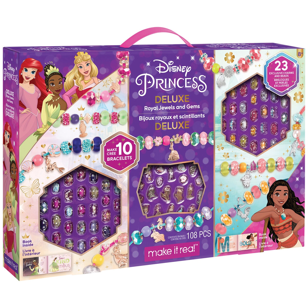 2 in 1 Disney Princess Deluxe Royal Jewels and Gems | Cos...