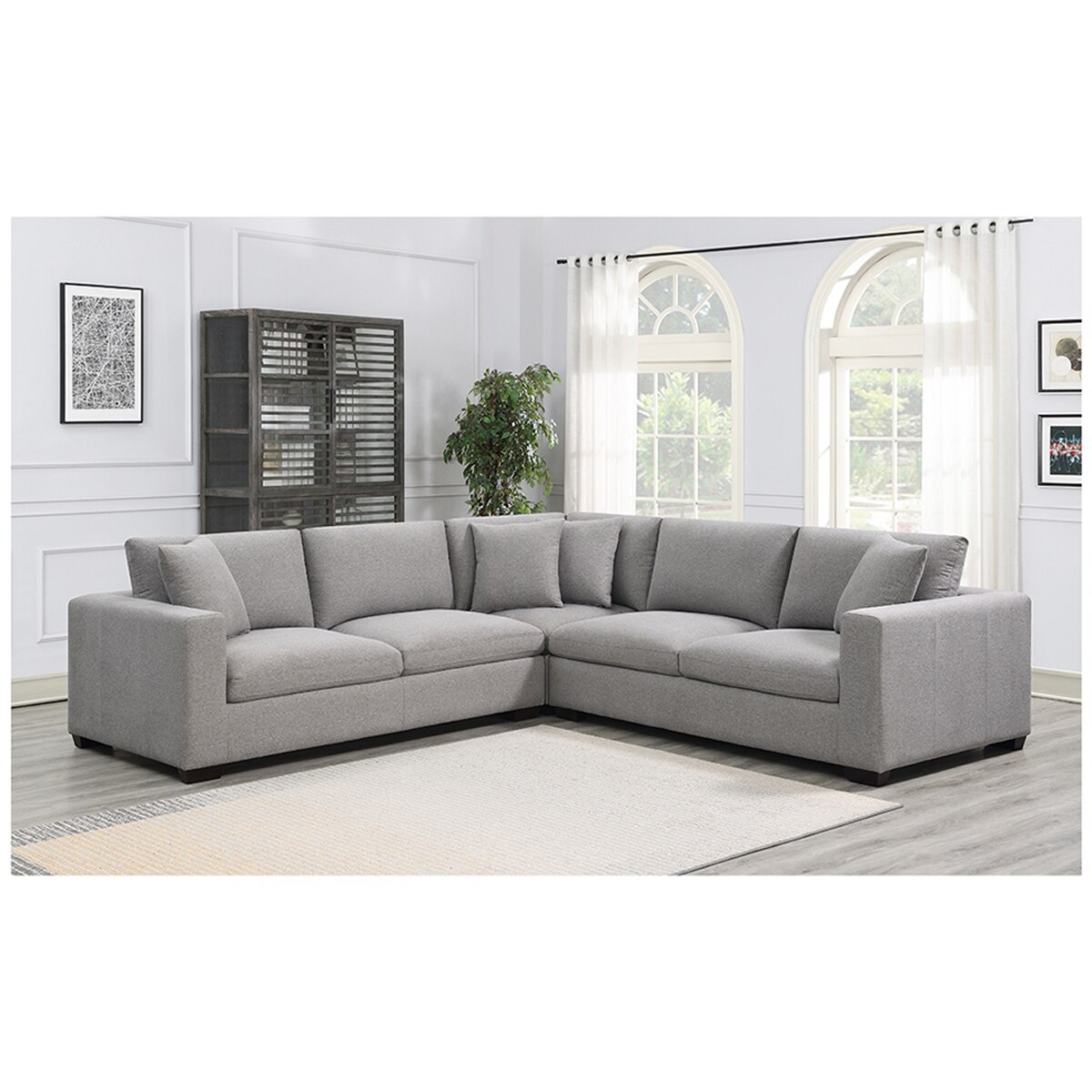 Forum Fabric Sectional 3pc | Costco Australia