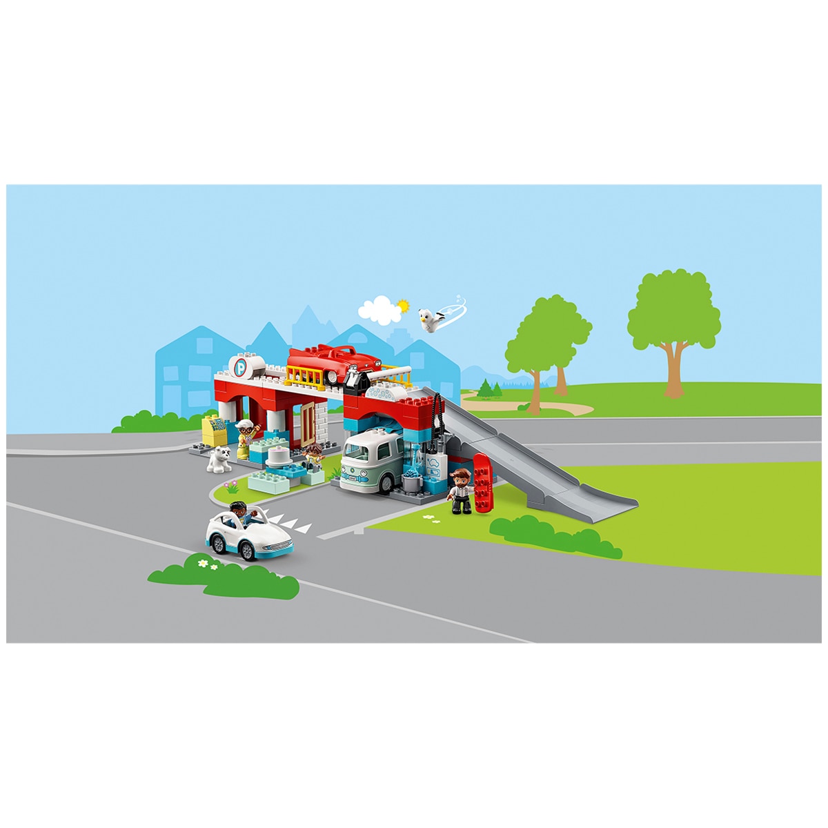 LEGO DUPLO Parking Garage and Car Wash 10948