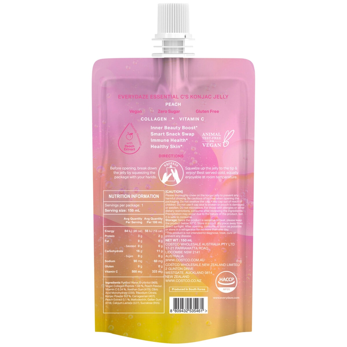 Everydaze Essential C's Konjac Jelly 30 Pack