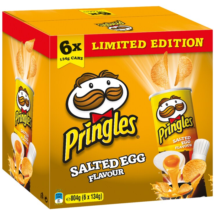 Pringles Salted Egg 2 x 6 x 134g | Costco Australia