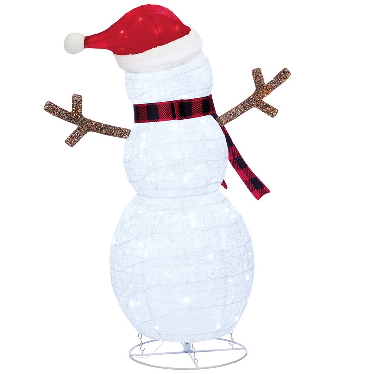 LED Snowman Family Christmas Decoration 3pc | Costco Australia