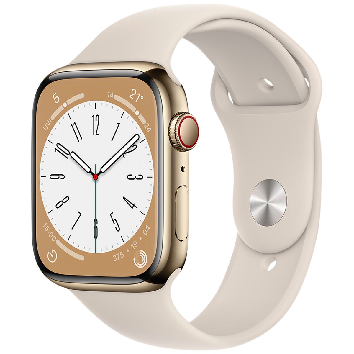 Apple Watch Series 8 GPS Cellular 45mm Gold Stainless S 