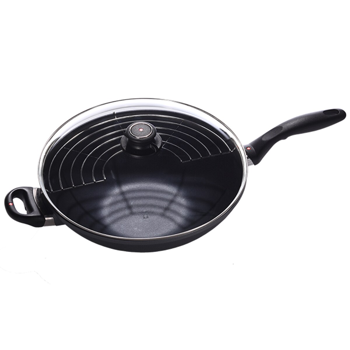 Swiss Diamond 32cm Wok with Vented Lid | Costco Australia