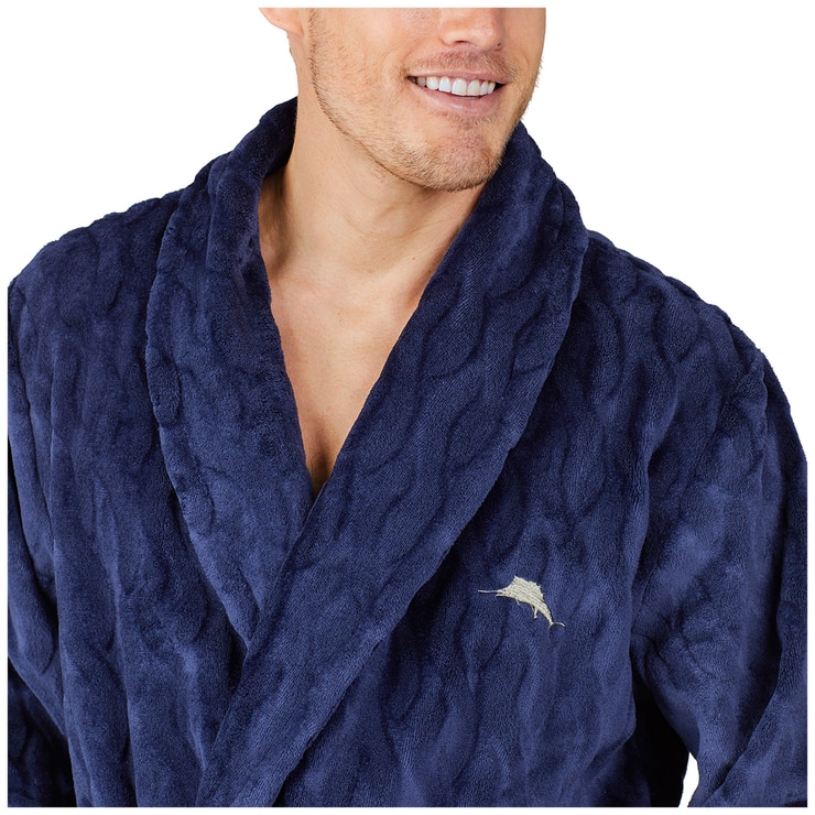 Tommy Bahama Men's Robe Navy | Costco Australia