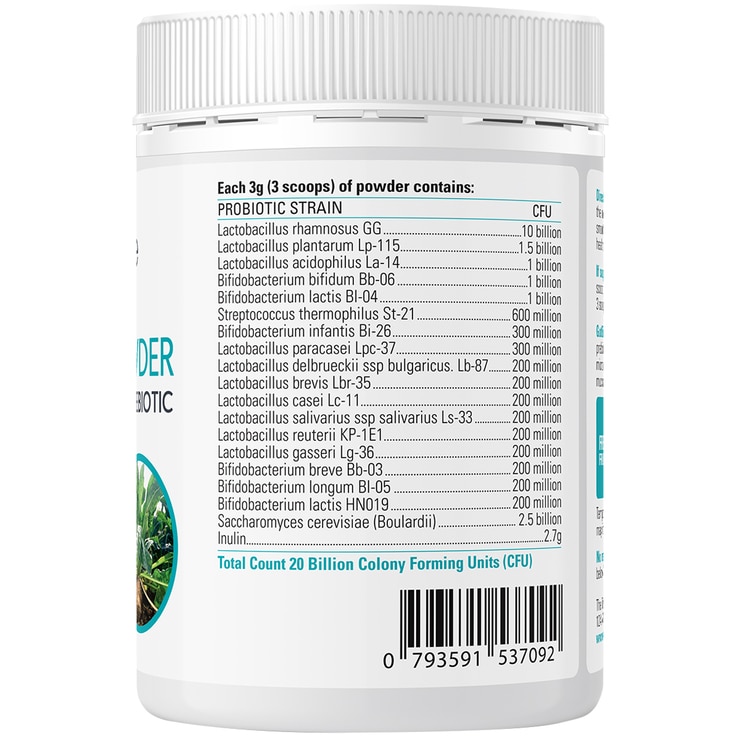 Gutbiome Synbiotic Powder Broad Spectrum Probiotic And Prebiotic Formula 2 X 90g Costco Australia