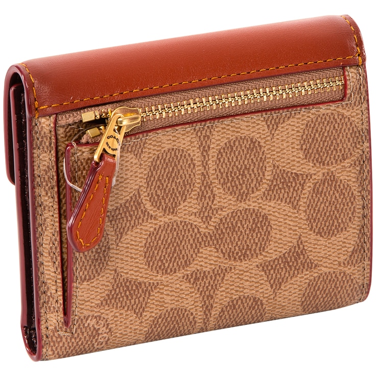 Coach Small Wallet Colourblock Signature Canvas | Costco Australia