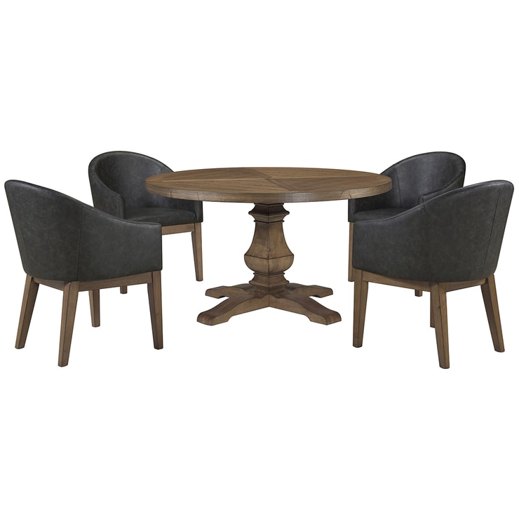 Bayside Furnishings Pedestal Gathering Dining Set 5pc | Costco Australia