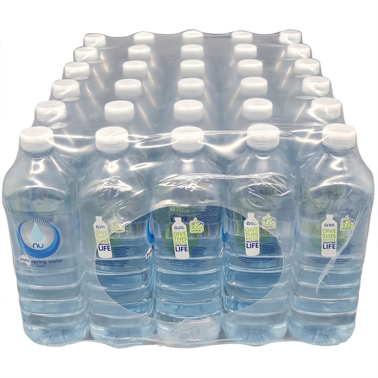 Nu-Pure Spring Water 30 x 600ml | Costco Australia