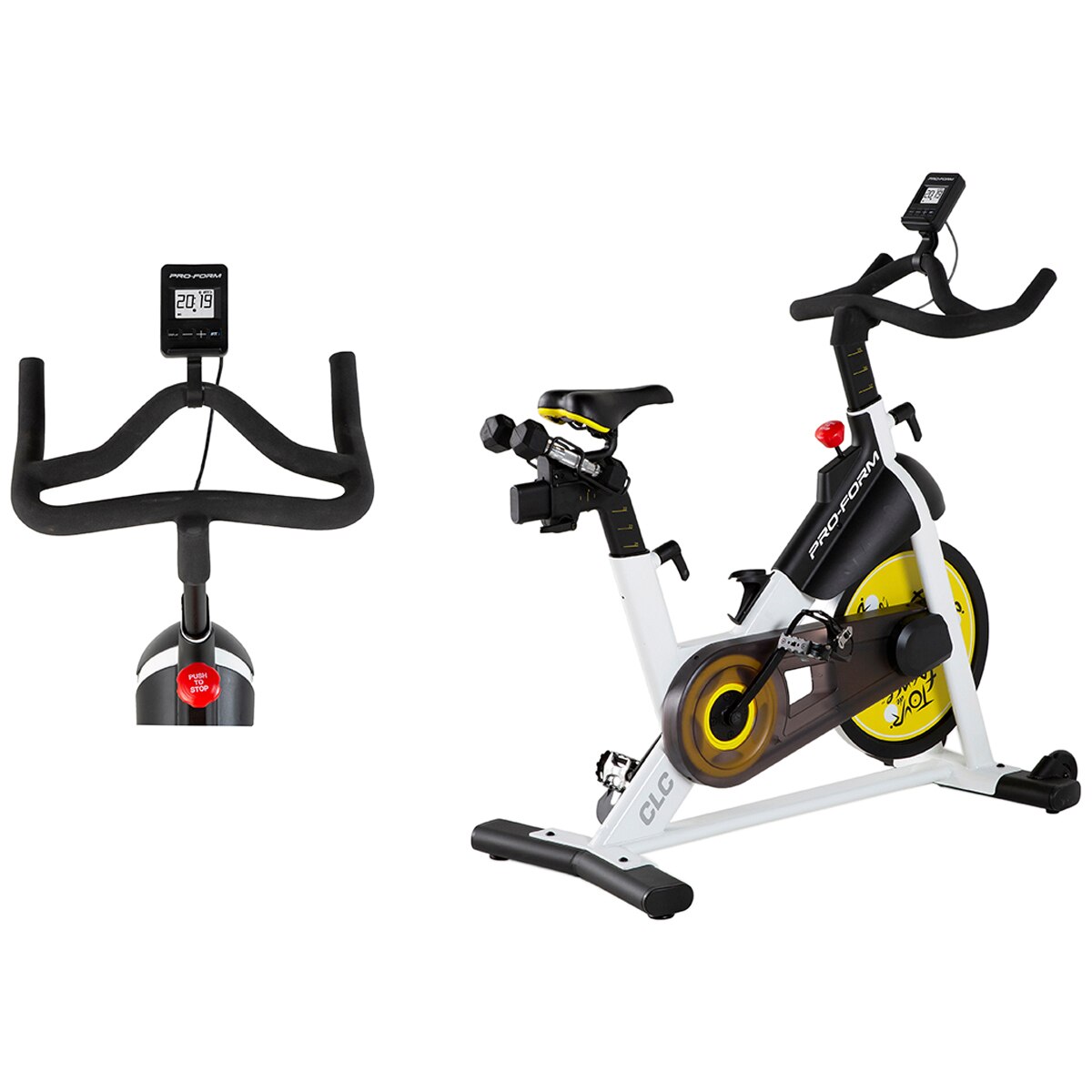 Proform Tour De France CLC Exercise Bike With 1 3KG Dumbbells Costco