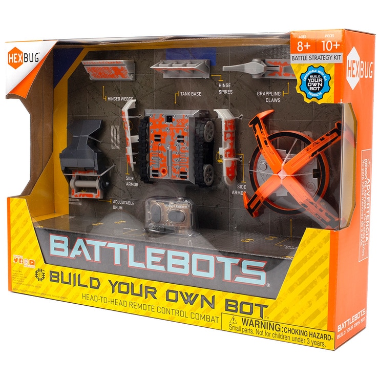 Hexbug BattleBots Build Your Own Orange Tank | Costco Australia