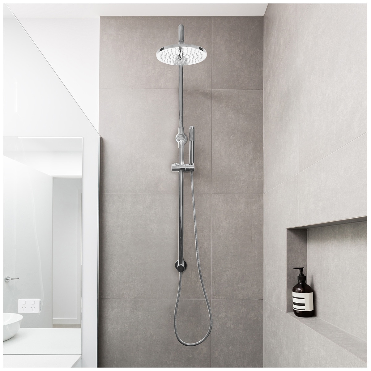 Linsol Avanti Chrome Round Shower Combination | Costco Australia
