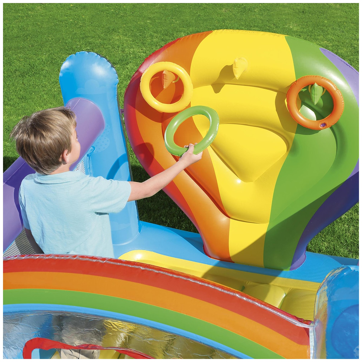 Bestway Hot Air Balloon Bouncer Inflatable Play Set | Costco Australia