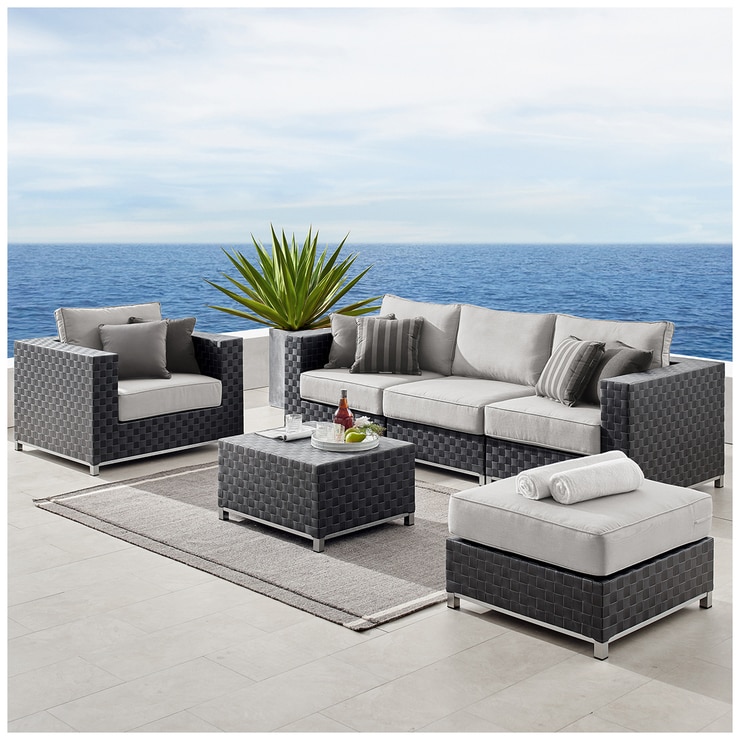 Soho 6 Piece Outdoor Seating Set | Costco Australia