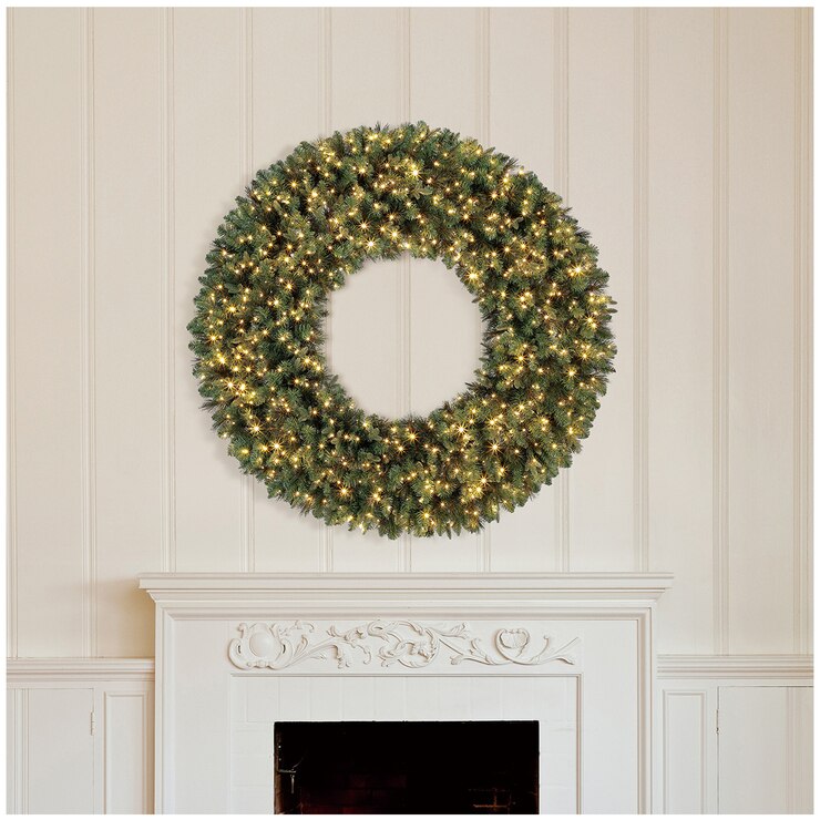 Micro LED Christmas Wreath 152.4cm | Costco Australia