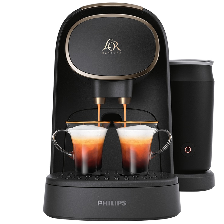 L'OR Barista Capsule Coffee Machine With Milk Frother LM8018/90 ...
