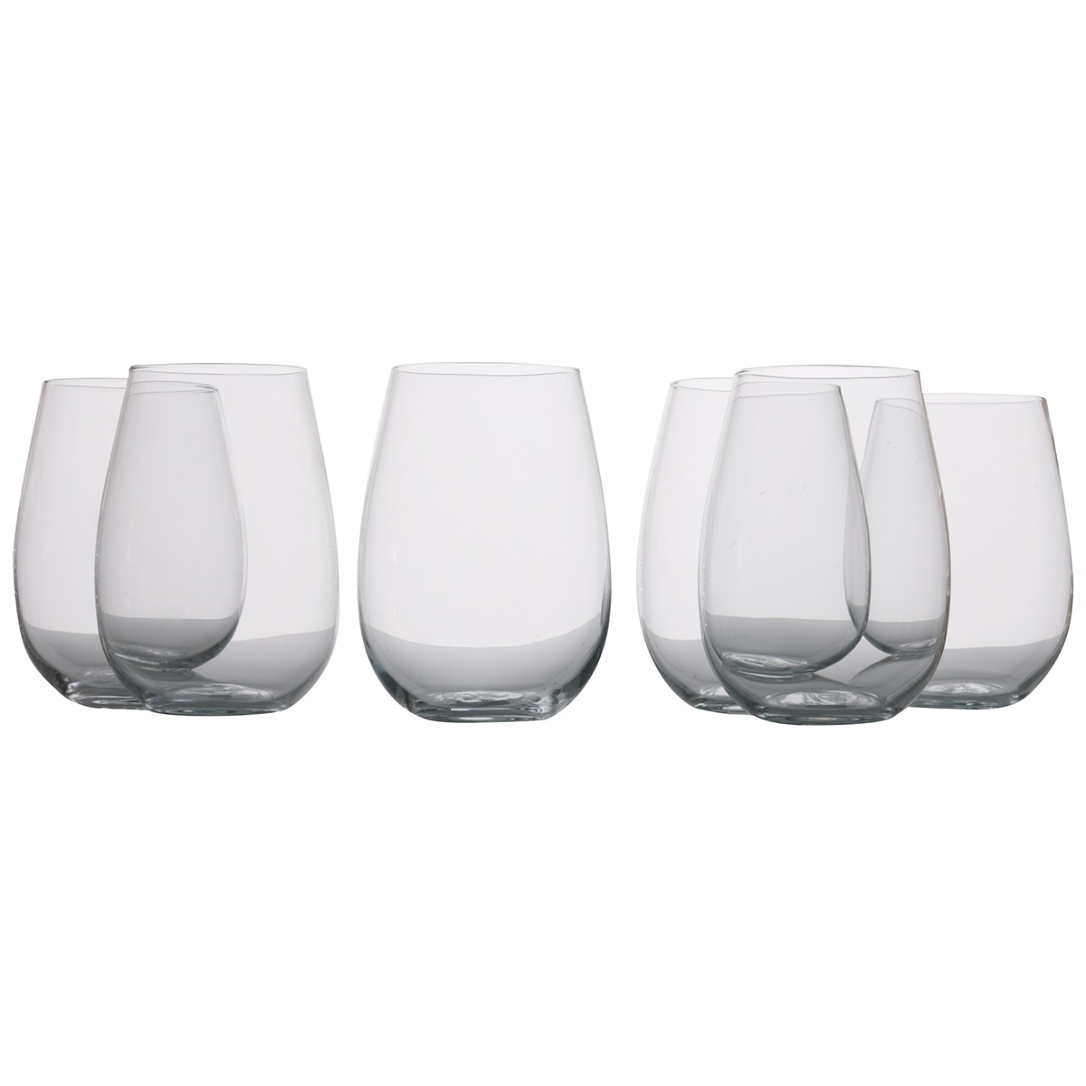Maxwell & Williams Mansion Stemless Wine Glasses 6pc | Co...