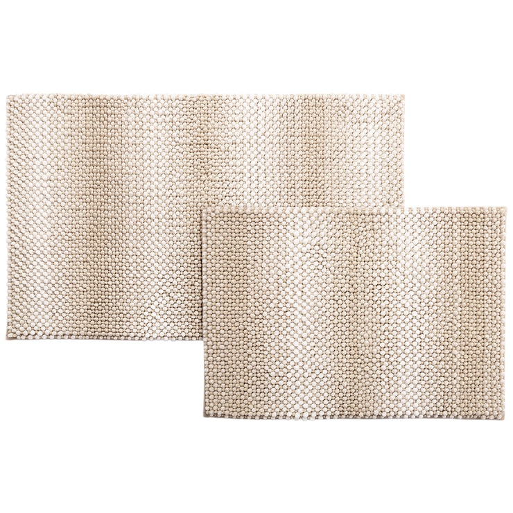 Town & Country Living Cushioned Spa Bath Rugs 2pk Tan | Costco Australia