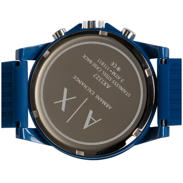 Armani Exchange Men's Blue Chronograph Quartz Watch AX1327 | Costco ...