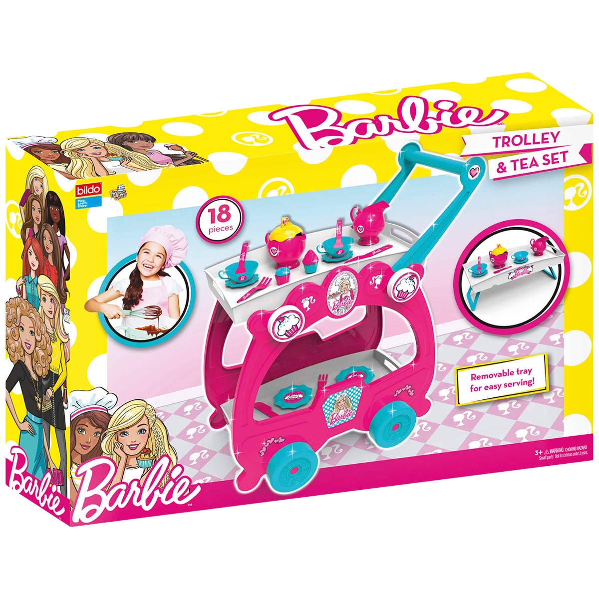 Barbie Trolley Tea Playset | Costco Australia