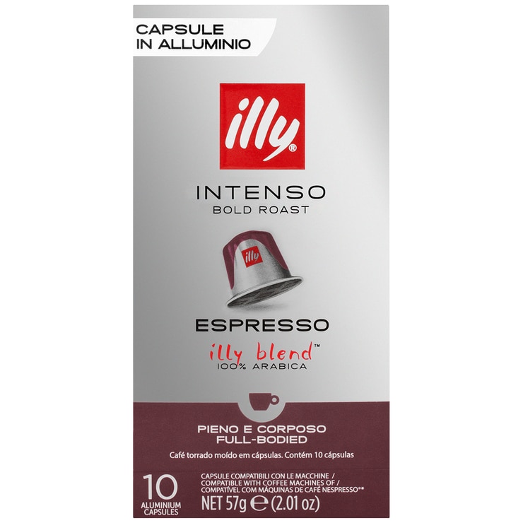 Illy Intenso Bold Roast Espresso Capsules 100pk | Costco Australia
